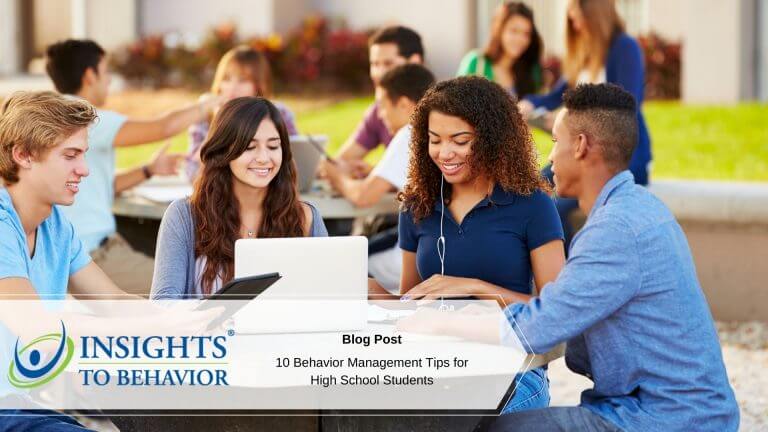 10 Behavior Management Tips for High School Students | Insights to Behavior