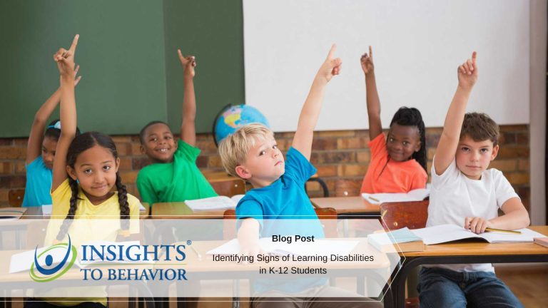 Identifying Signs of Learning Disabilities in K-12 Students - Insights ...